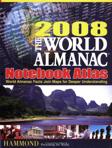 2008 World Almanac Notebook Atlas: Hammond World Atlas Corporation ...