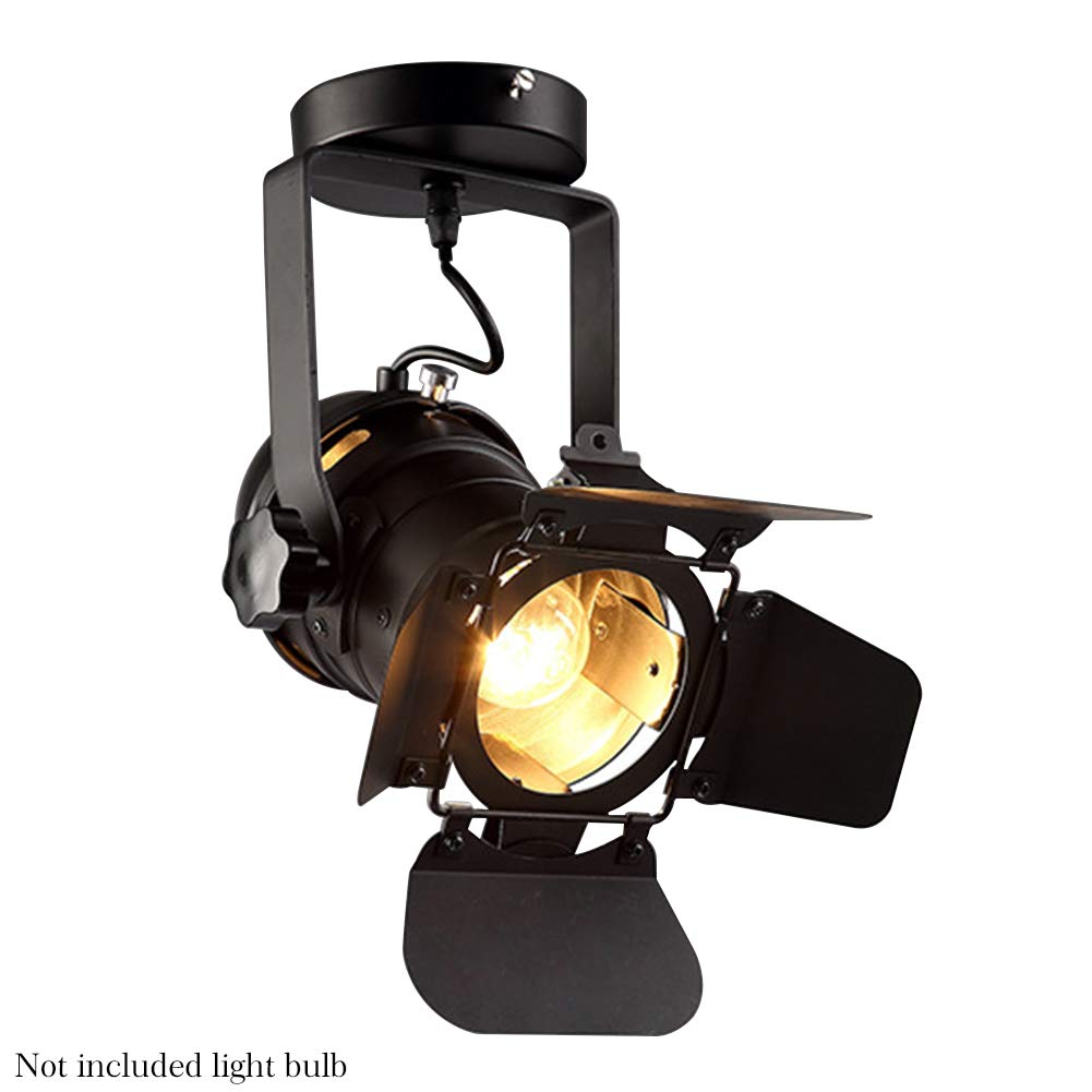 Buy Wall Lamp Home Adjustable Industrial Style sy Install Bar ack Iron ...