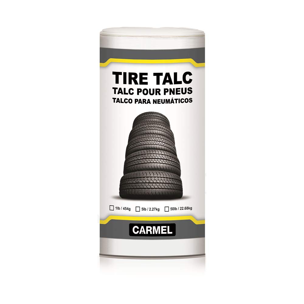 Snapklik.com : Carmel Tire Talc, 1lb (454g) Shaker Can