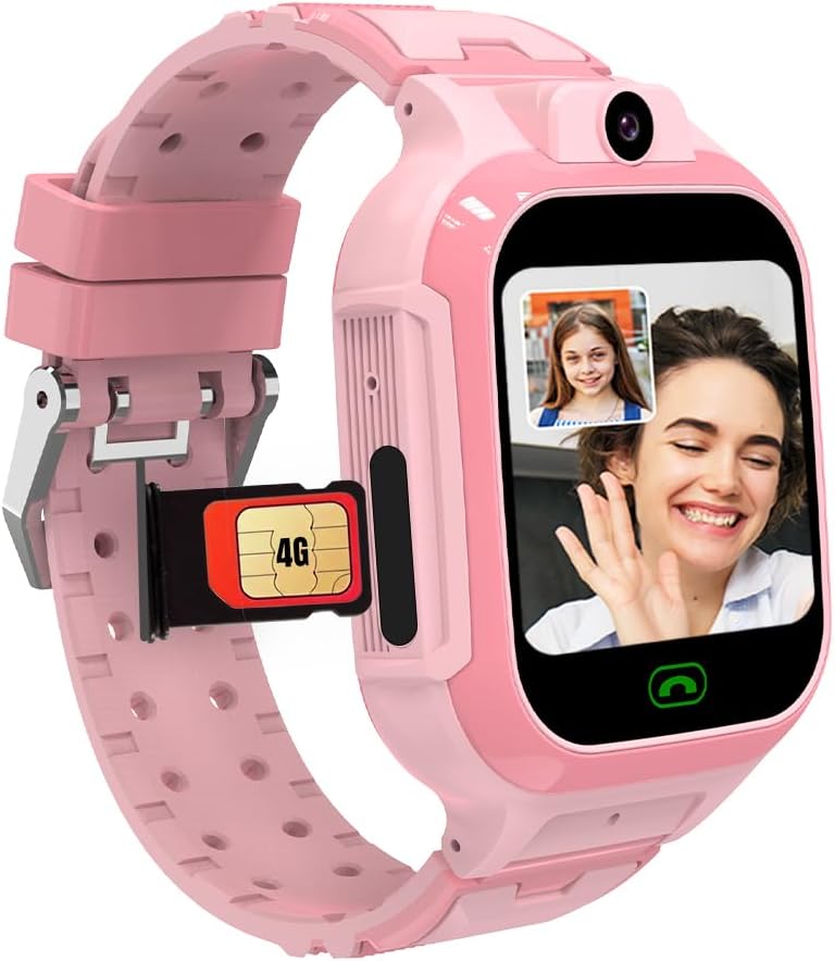 boAt Wanderer Smart Kids Watch w/ 2-Way Video & Voice Calls, SOS, Geo ...