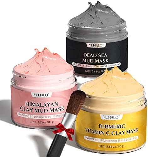 Amazon.com: MAJESTIC PURE Himalayan Clay Mud Mask for Face and Body ...
