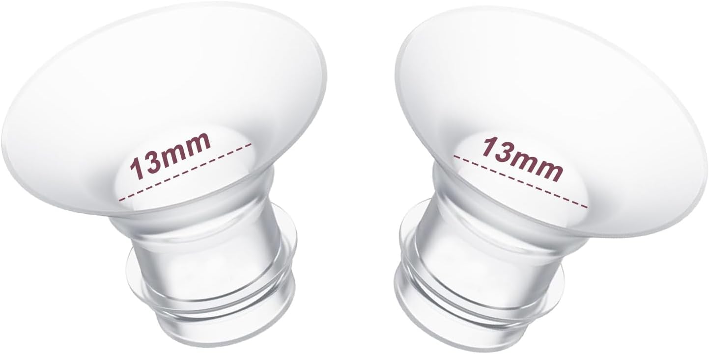 Amazon.com: 2pcs Flange Inserts 13mm for 9mm-11mm Nipple Size,Fits for Momcozy S12 Pro/S9 Pro/M5 ...