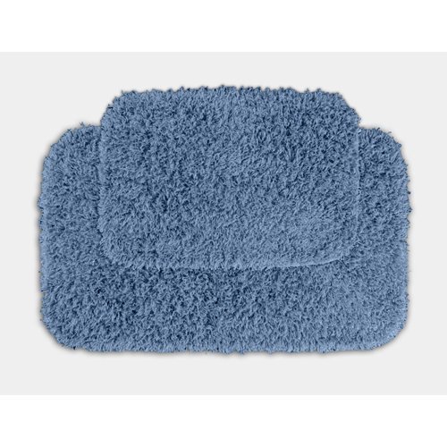 Amazon.com: Garland Rug 2-Piece Jazz Shaggy Washable Nylon Bathroom Rug ...