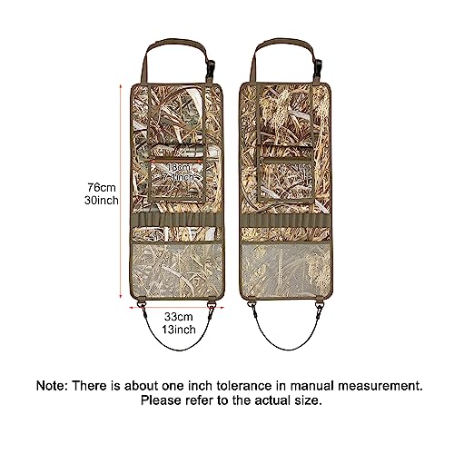Snapklik.com : Seat Back Gun Rack, Gun Sling Bullet Storage Bag, Camo ...