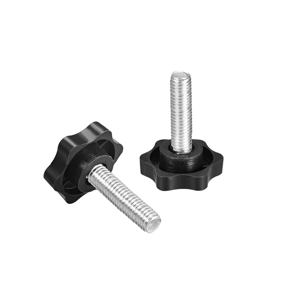 Snapklik.com : Uxcell Clamping Screw Knob, 38mm Dia Plum Hex Shaped ...