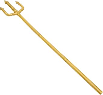 Amazon.com: KESYOO Devil Pitchfork Costume Accessories: Plastic Golden ...