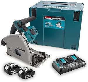 Makita DSP600PT2J Invalzaag 36 V LXT BL Ø 165 mm (2 x 5,0 Ah) : Amazon ...