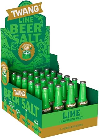 Twang the Original Beer Salt Lime 1.4-Ounce Bottles (Pack of 24 ...