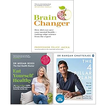 Brain Changer, Eat Yourself Healthy, The 4 Pillar Plan 3 Books ...