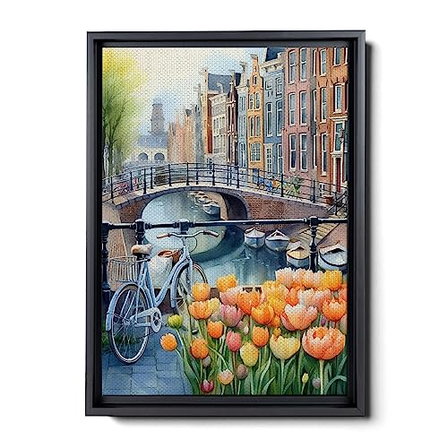 Amazon.com: Dutch Delights Watercolor Painting, Netherlands ...