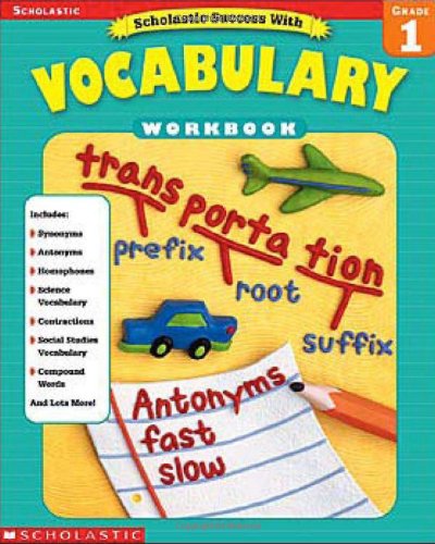 Scholastic Success With Vocabulary Workbook Grade 1: Scholastic Inc ...