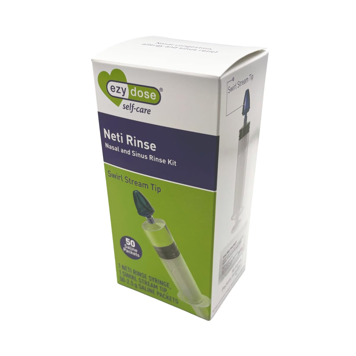 Snapklik.com : Sinus And Allergy Relief Syringe, Nose Rinse Kit For ...