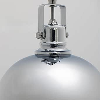 9" Modern Industrial Pendant Light, Adjustable Length + Shade Swivel ...