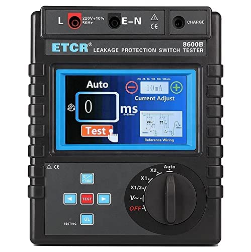 Leakage Protector Tester Earth Leakage Circuit Breaker Detector Leakage ...