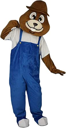 Amazon.com: Gophers Mole Mouse Cartoon Costume Mascot Adult Cosplay ...