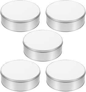 INK EXPRESS Sublimation Blank Silver Round Metal Tin with Printable ...