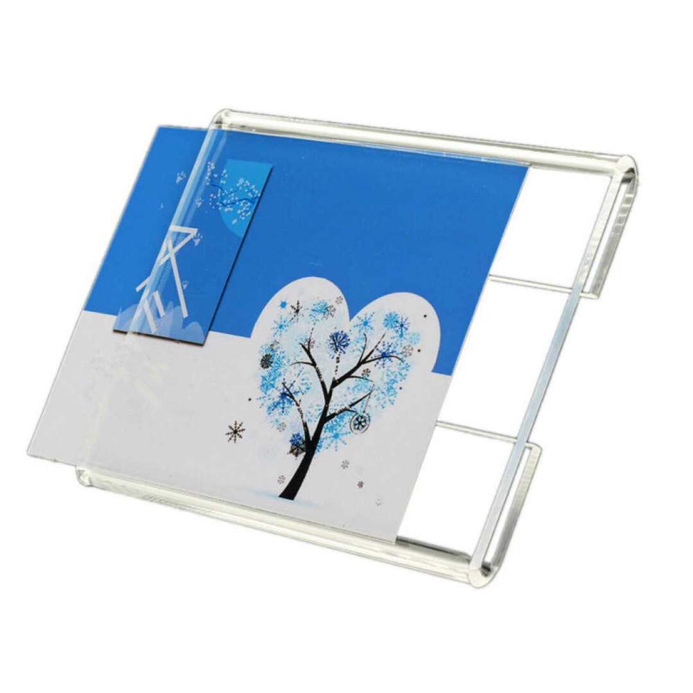 20PCS Wall Mount Acrylic Price Label Holder, Acrylic Sign Holder ...