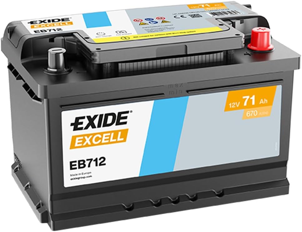 Exide Eb500 Starter Battery 50 Ah : Amazon.co.uk: Automotive
