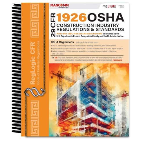 Mancomm 29 CFR 1926 OSHA Construction Industry Regulations & Standards ...