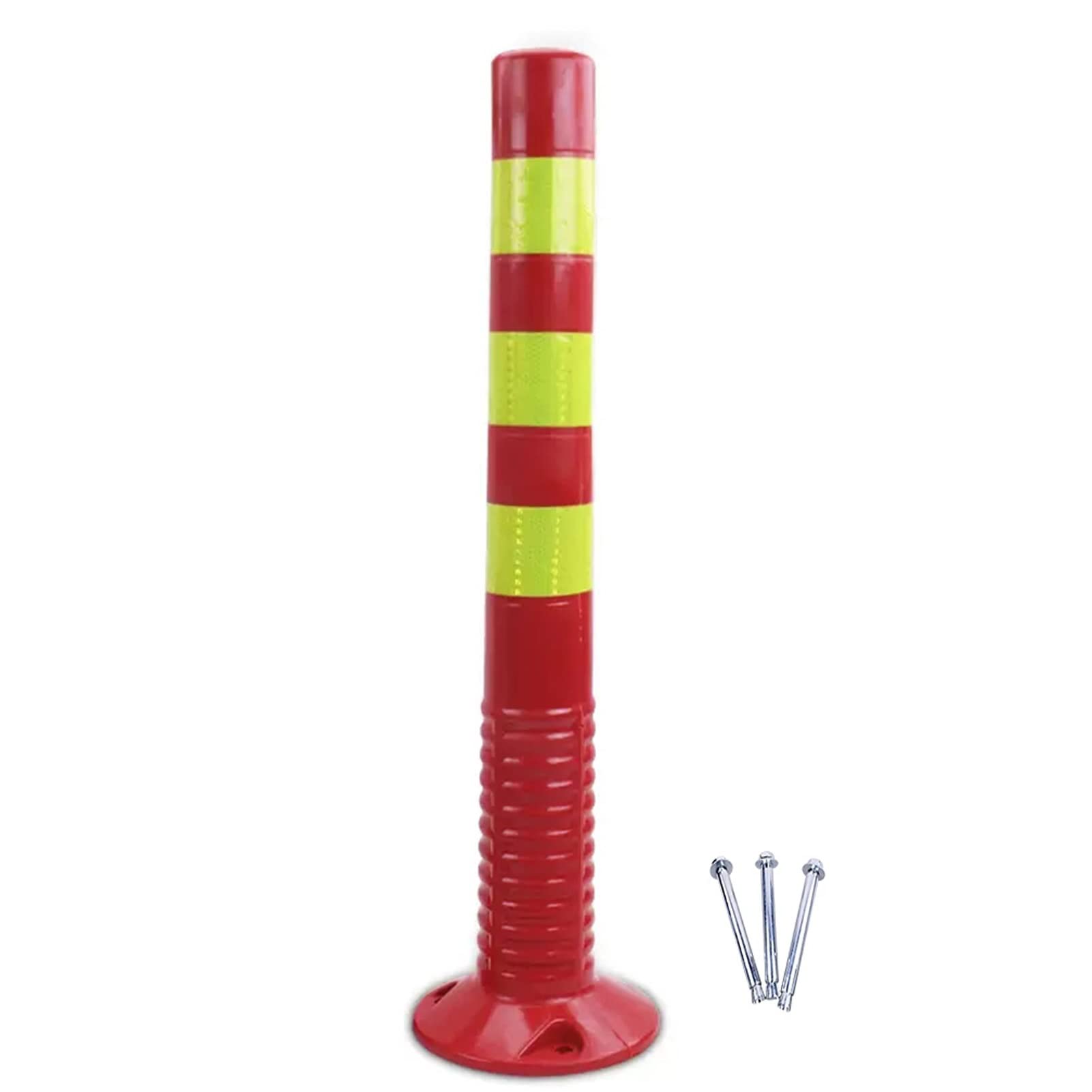 Amazon.com: Construction Cone Traffic Delineator Post Plastic Security ...