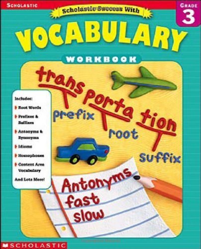 Scholastic Success With: Vocabulary Workbook: Grade 3: Scholastic Inc ...