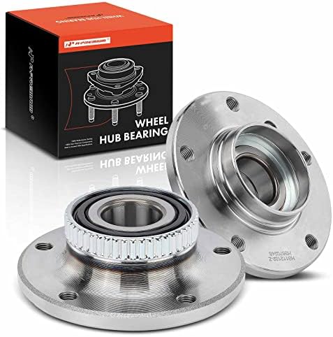 A-Premium 2 x Front Wheel Bearing and Hub Assembly Compatible with BMW ...