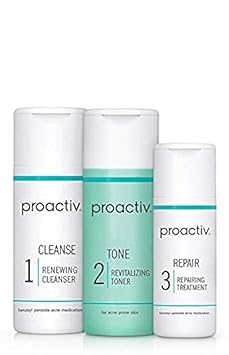 Amazon.com: Proactiv 3 Step Acne Treatment - Benzoyl Peroxide Face Wash ...