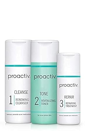 Amazon.com: Proactiv 3 Step Acne Treatment - Benzoyl Peroxide Face Wash ...