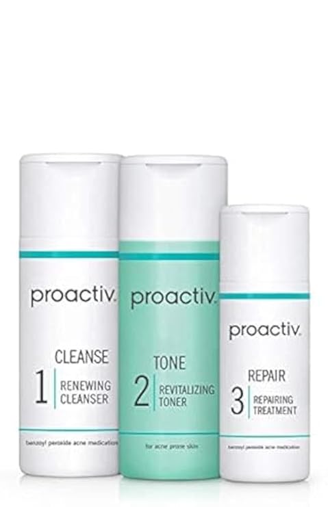 Amazon.com: Proactiv 3 Step Acne Treatment - Benzoyl Peroxide Face Wash ...