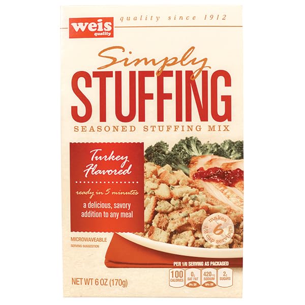 Amazon.com : Weis Quality, Stuffing Mix Turkey, 6 Ounce : Grocery ...