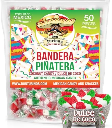 Amazon.com : Mexican Coconut Candy 1 Pound Fiesta Pack - Authentic ...