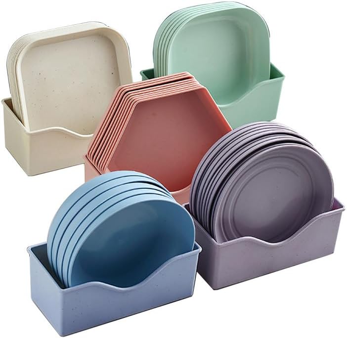 Amazon.com: 6-inch Spitting Bone Plate Home Food Grade Table Garbage ...