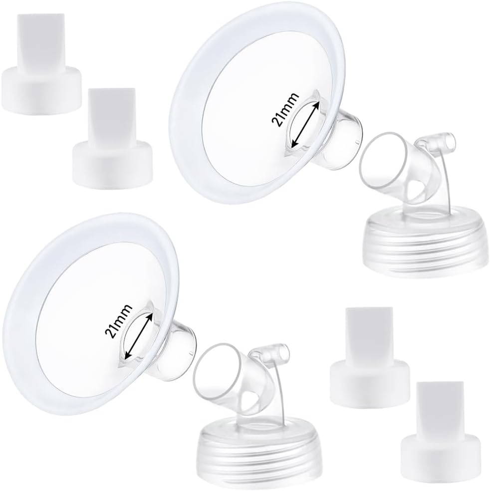 Amazon.com : 21mm Flanges and Duckbill Valve, Updated Flange with Soft Rim Compatible with ...