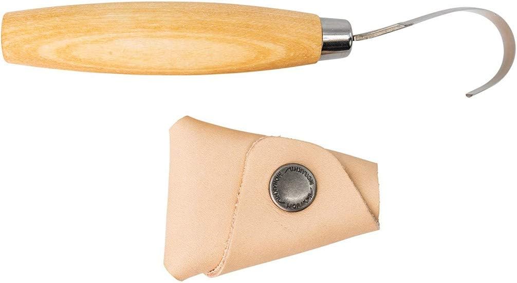 Amazon.com: Morakniv Wood Carving Hook Knife 164, Left-Handed, w ...