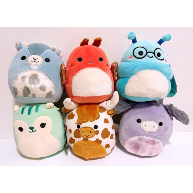 Buy squishmallows Kellytoy 5" Mini Assorted Animal Alonzo The Spotted ...
