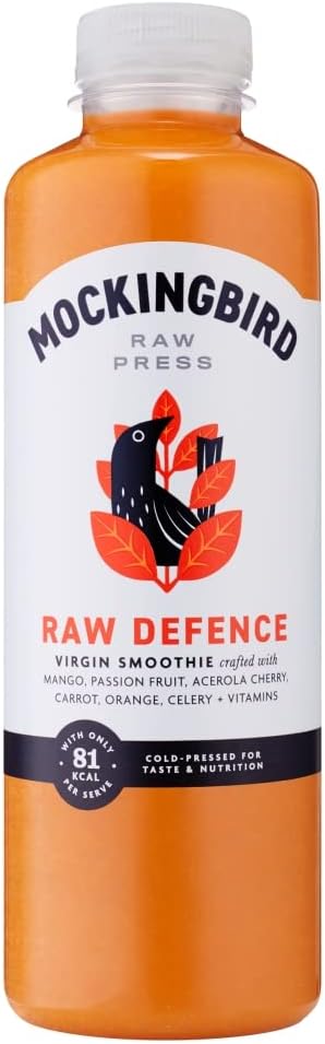 Mockingbird Raw Press Raw Defence Smoothie, 750ml : Amazon.co.uk: Grocery