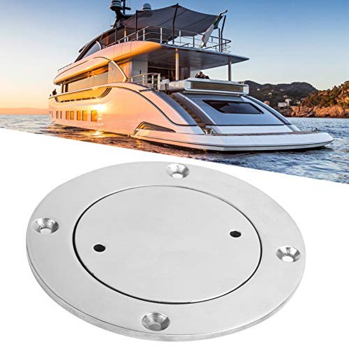 Deck Plate,3in Stainless Steel Deck Hatch Cover Stainless Steel ...