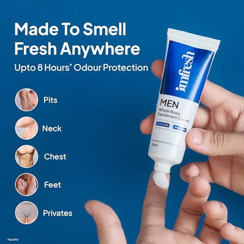 imfresh Men Deodorant Cream For Whole body & Underarms Area | Unique ...