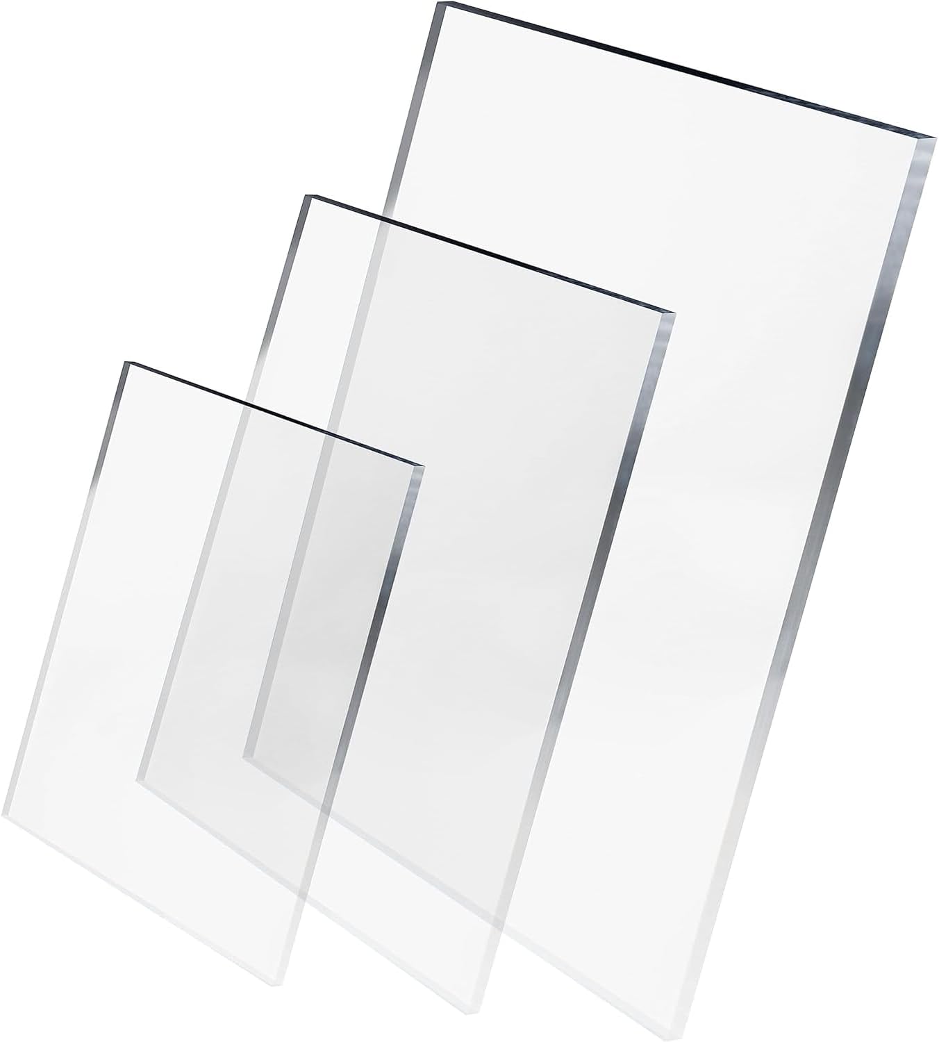 Clear Perspex Acrylic Glass Plastic Sheet Custom Cut to Any Size 800mm ...