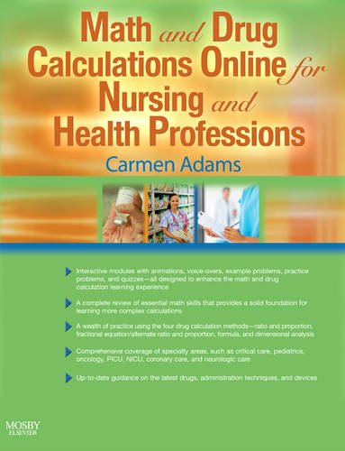 Math and Drug Calculations Online for Nursing and Health Professions ...
