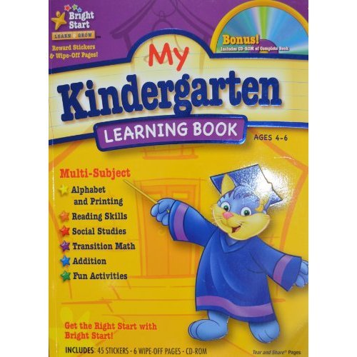 My Kindergarten Learning Book: BRIGHT START LEARN AND GROW ...