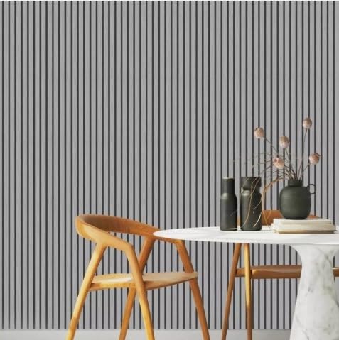 Acoustic Wall Panelling 2400mm x 600mm Decorative 3D Slatted Wood ...