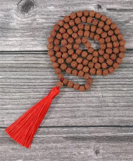 IMBGems Precious & Premium 108+1 Beads Rudraksha Mala Natural ...