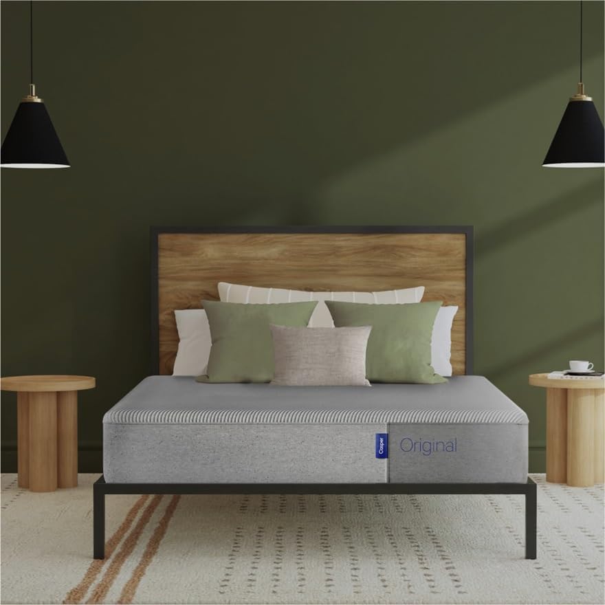 Amazon.com: Casper Sleep Original Foam, Queen Size Memory Foam Mattress ...