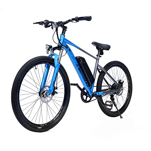 EMotorad X1 Mountain Single Speed Electric Cycle (18" Steel Frame, Li ...