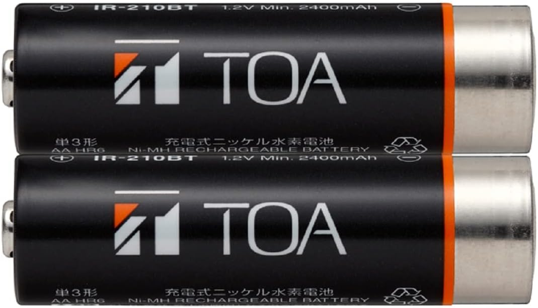 Amazon.com: ティーオーエー(TOA) TAWA IR-210BT-2 Rechargeable Battery for ...