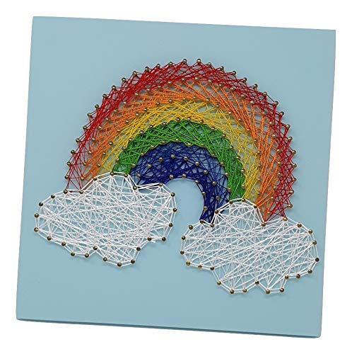 Rainbow String Art