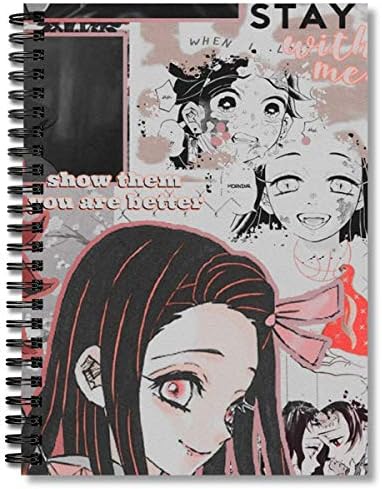 Amazon.com: Generic Nezuko - Cuaderno de notas de composición en ...
