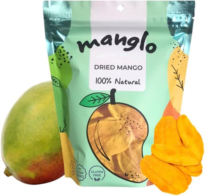 Amazon.com: MANGLO l Mango Dried fruit Snacks l 100% natural l ...