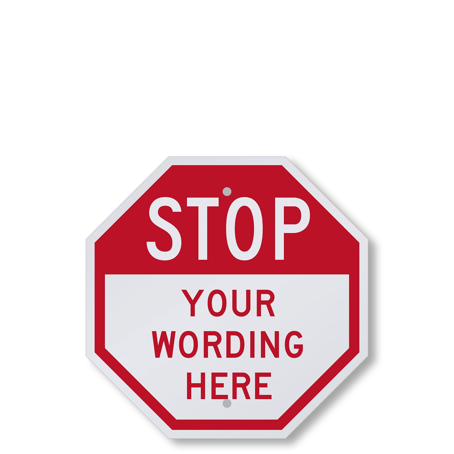 Amazon.com: SmartSign Custom STOP Sign 12" x 12" 3M Engineer Grade ...